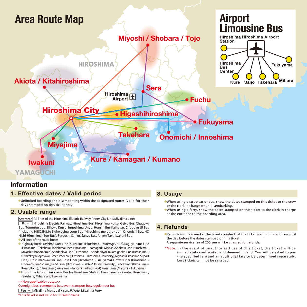 [SALE] Explore Hiroshima with a Tourist Pass - Ticket KD