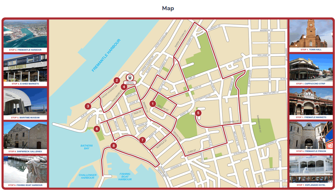 Fremantle Hop-On Hop-Off Tram Tour - Klook